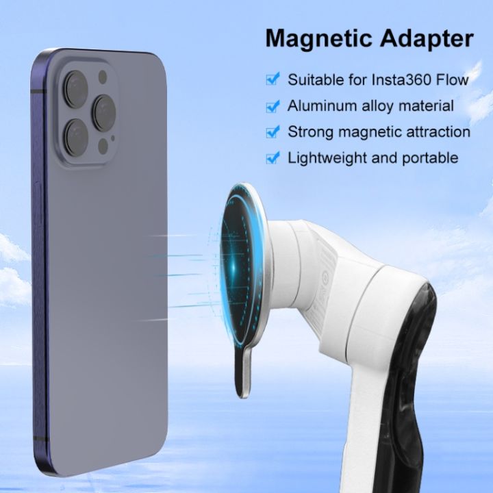 Camon Mall 】 PULUZ For Insta360 FLow Gimbal Magnetic MagSafe Adapter ...