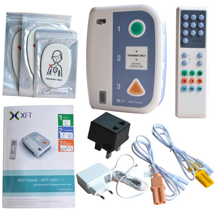 XFT-120C+ First Aid Device AED Trainer Automated External Defibrillator ...