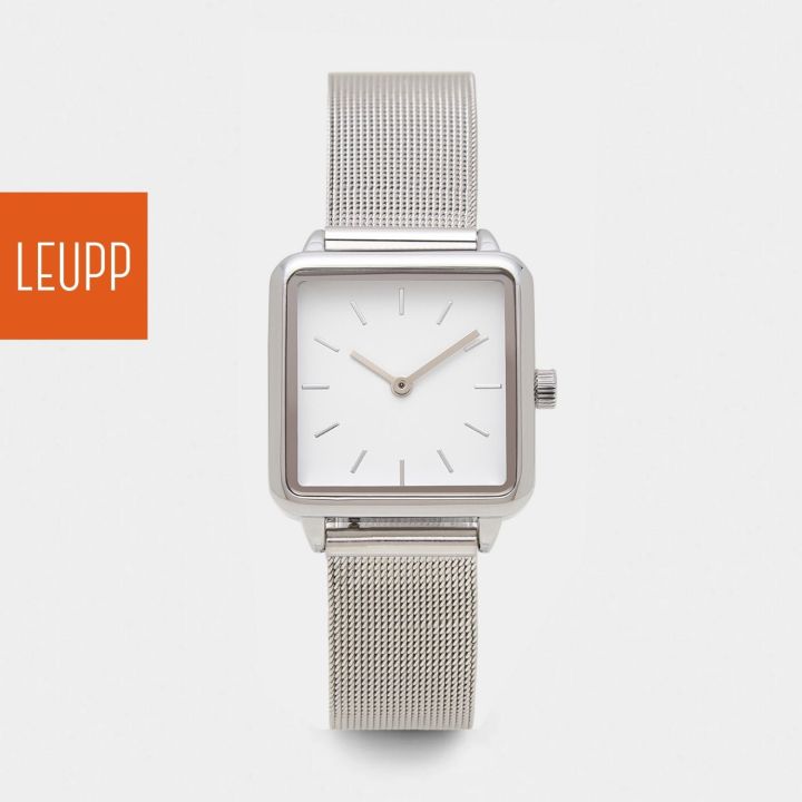 LEUPP Umi Silver Metal Mesh Watch | Lazada PH