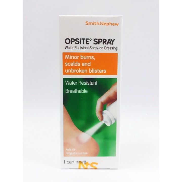 Smith & Nephew Opsite Spray 40ml 伤口防水喷雾 | Lazada