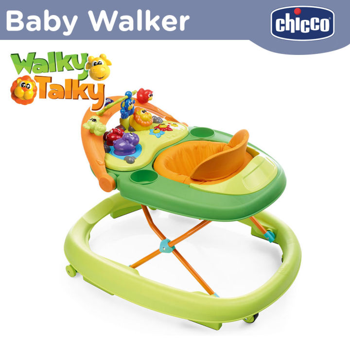 Chicco Green Wave Walky Talky Baby Walker (Walker for Baby Girl, Walker ...
