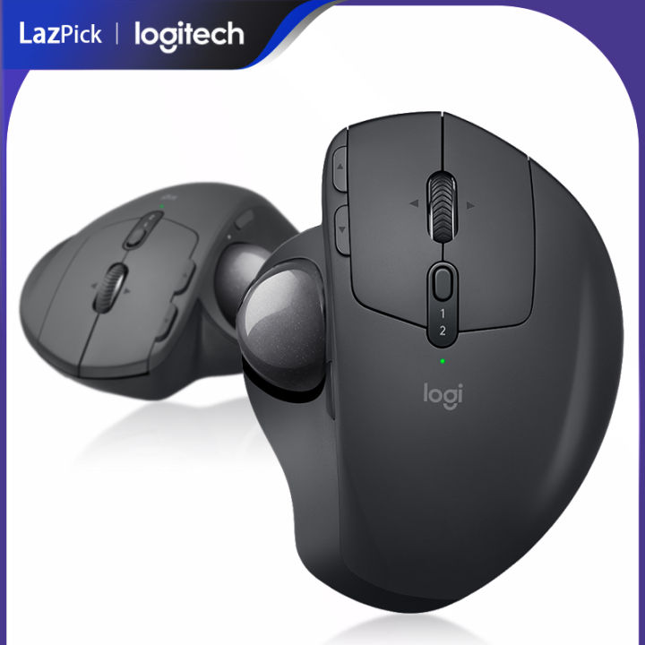 Logitech Original MX ERGO Wireless Trackball Mouse 2.4G Wireless Office ...