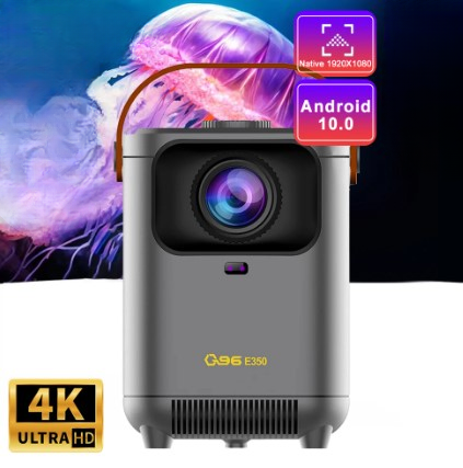 5G Portable Mini Projector, 1080P 4K Support Projector with Wi-Fi ...
