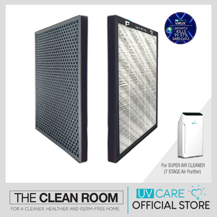 UV Care Super Air Cleaner (7 Stage) Filters | Lazada PH