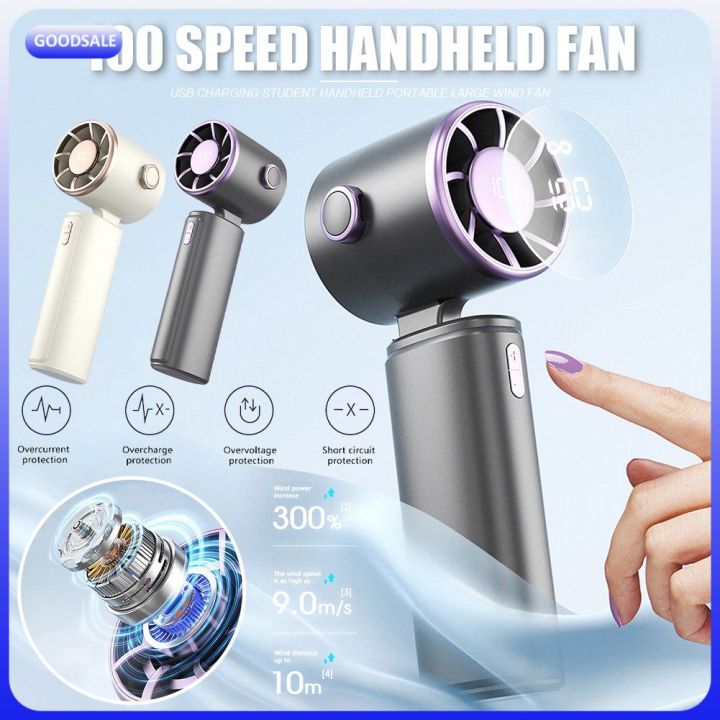 Mini Fan Rechargeable Turbo Jet Fan High Speed Fan Brushless Motor 0 ...