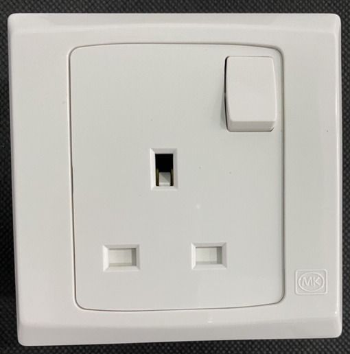 MK - 13A/250V 1 GANG SWITCHED SOCKET OUTLET [SG READY STOCK] | Lazada ...