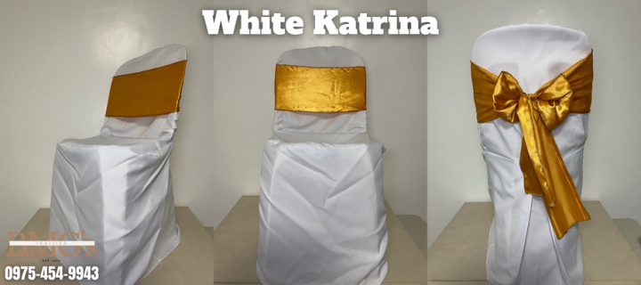 Chair Cover Monoblock Cover Catering Katrina US Fabric | Lazada PH