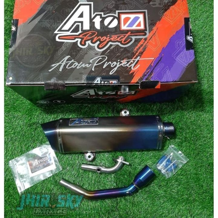 Atom Full Titanium Powerpipe for ADV160 | Lazada PH