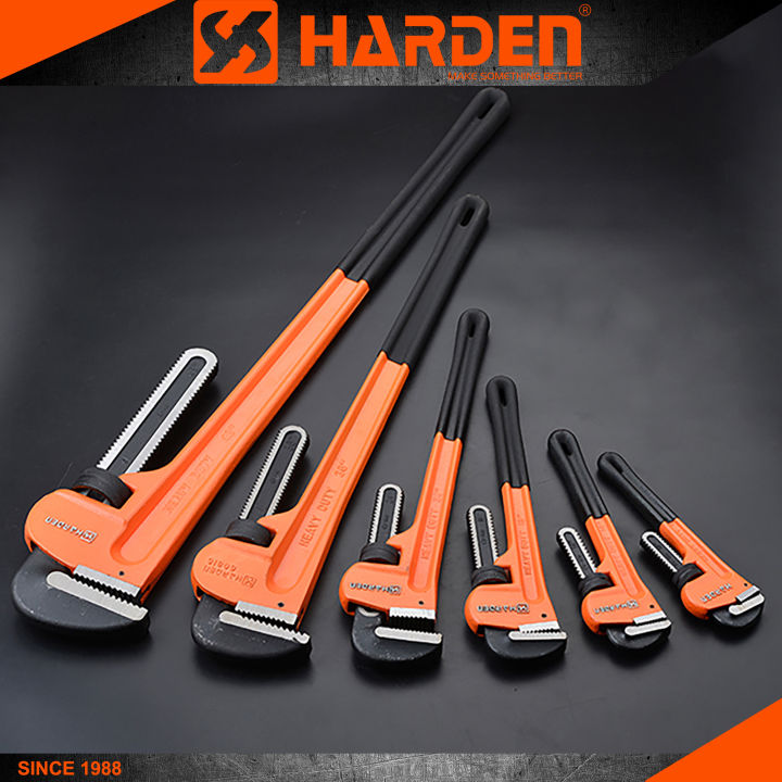 Harden 12" - 48″ Heavy Duty Pipe Wrench Professional Cast Iron ...