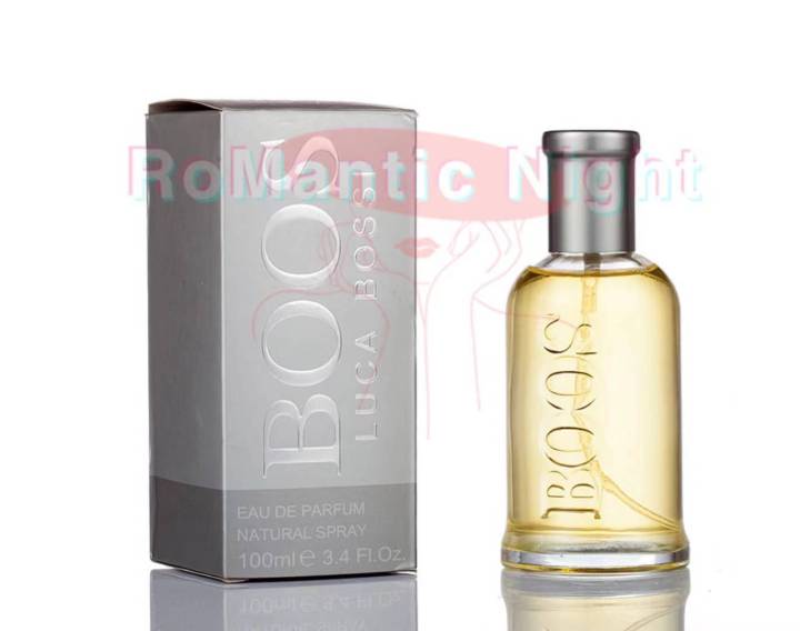 RoMantic Night.100ml BOOS LUCA FOR MEN PERFUME Permanent fragrance（silver box） | Lazada PH