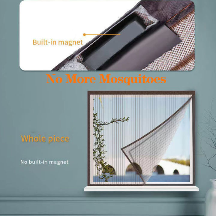 mosquito net magnetic mosquito net window DIY Magnetic Mosquito Net ...