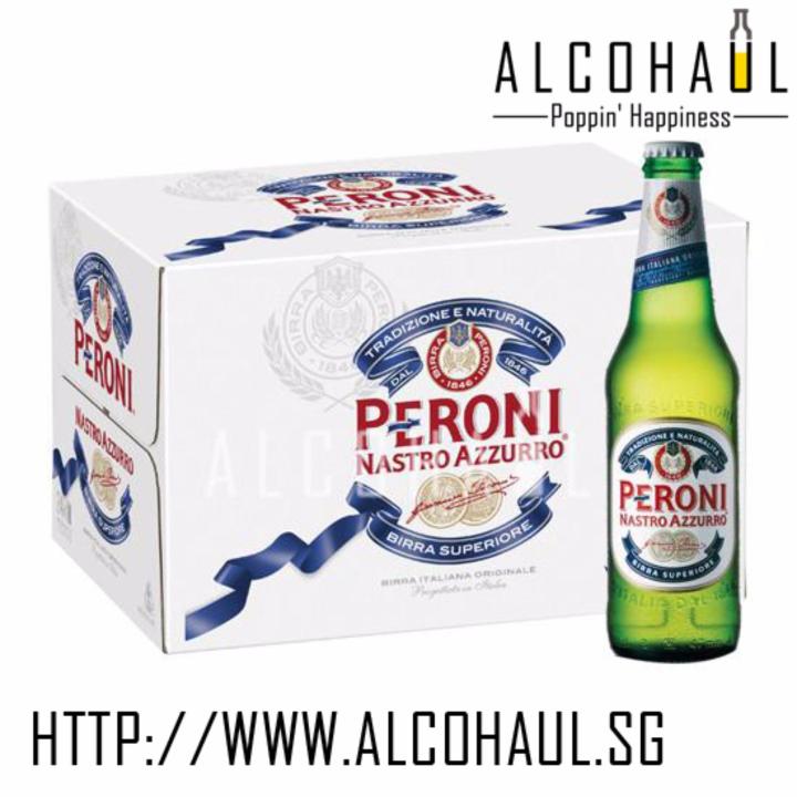 Peroni Nastro Azzurro Beer 24 x 330ML | Lazada Singapore
