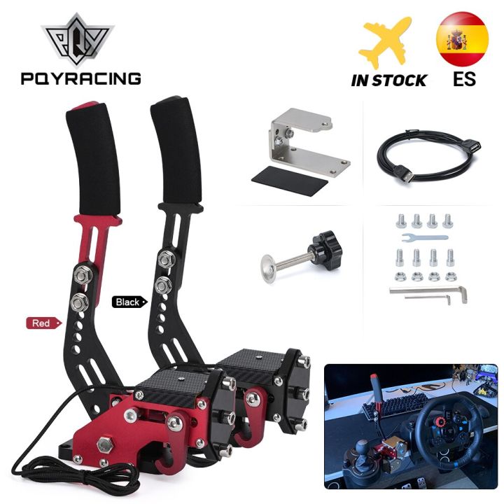 Pc 14Bit Usb Hand Brake For Sim Car Racing Games G25/G27/G29 T500 Steel ...