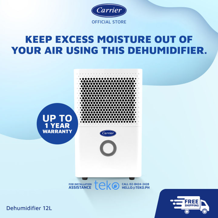 Carrier Dehumidifier 12L | Lazada PH