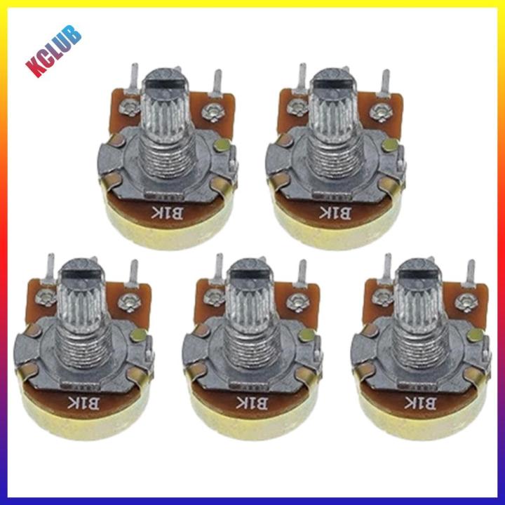5PCS WH148 Linear Potentiometer 50K 10K 100K 500K 1M 1K 20K 2K 250K 5K ...