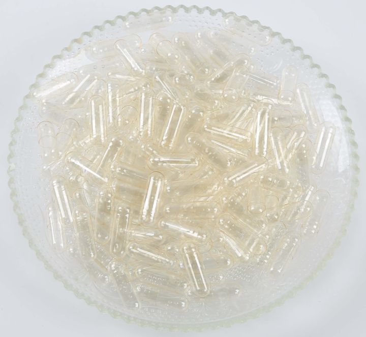 1000Pcs Empty Hard Vacant Gelatin Capsule Empty Capsules Size 0# Halal ...