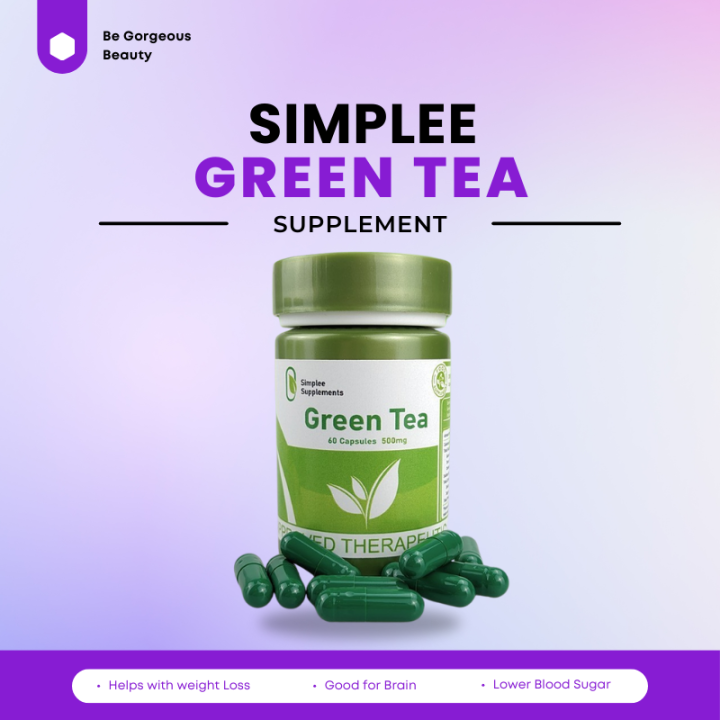 Simplee Green Tea Capsule Supplement | Lazada PH