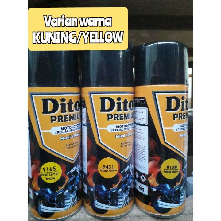 pilox pilok diton premium kuning yellow pastel yellow tiger yellow 9425 ...