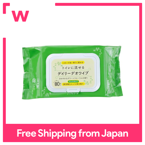 ALCARE Wipe-off sheets Daily Deo Wipes, 80 sheets x 3 21591 | Lazada PH