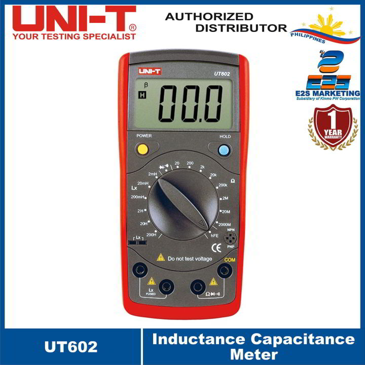UNI-T Inductance Capacitance Meter UT-602 | Lazada PH
