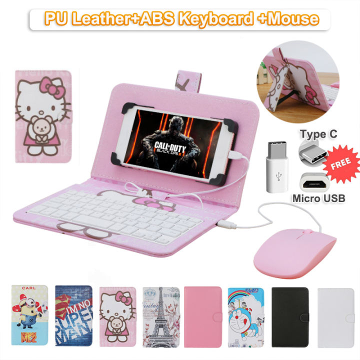 【COD】Keyboard and Mouse for Cellphone Mini Keyboard for 8inch Micro usb ...