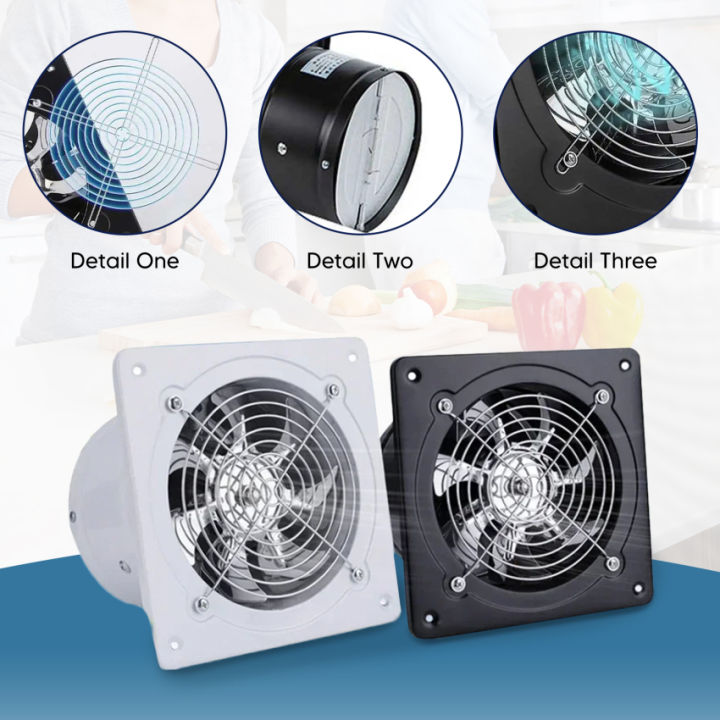 Exhaust fan 4/6/8inch,Indoor ventilation exhaust fan, Window exhaust ...