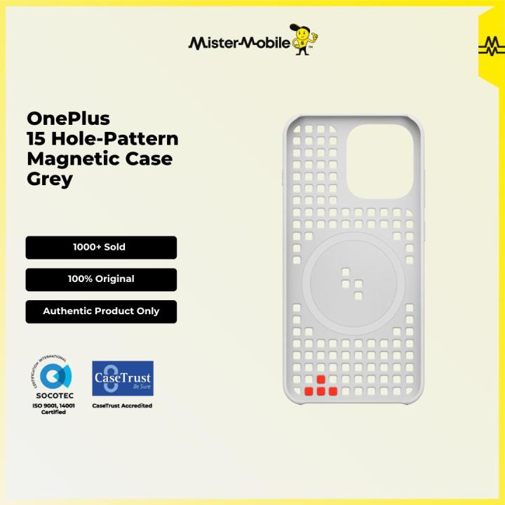 One Plus OnePlus 15 & OnePlus 15R Hole-Pattern Magnetic Case Singapore ...