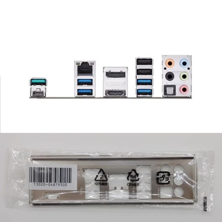 Original I/O Shield BackPlate for ASUS PRIME B550-PLUS Motherboard Back ...