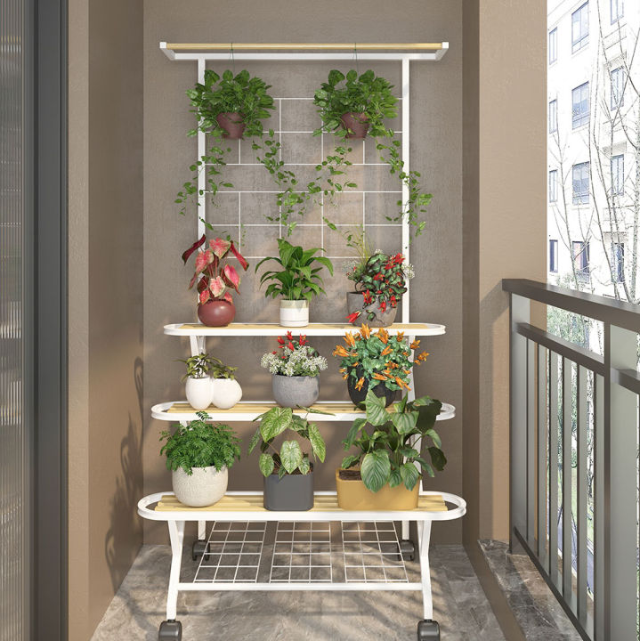 SEXY MAMA Rak Bunga Bertingkat Rak Pasu Bunga Outdoor Rack Flower Plant ...