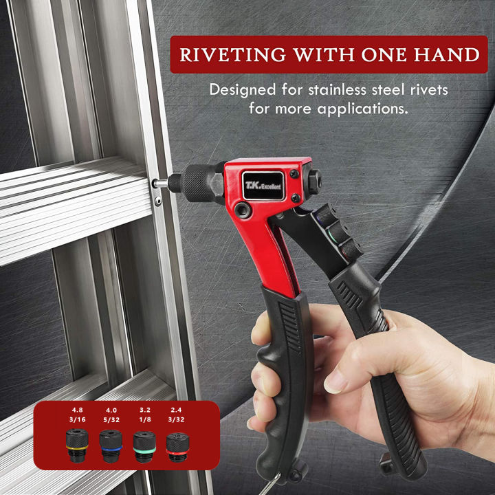 Rotating Hand Tool Manual Riveting Practical Non-slip Handle Blind ...
