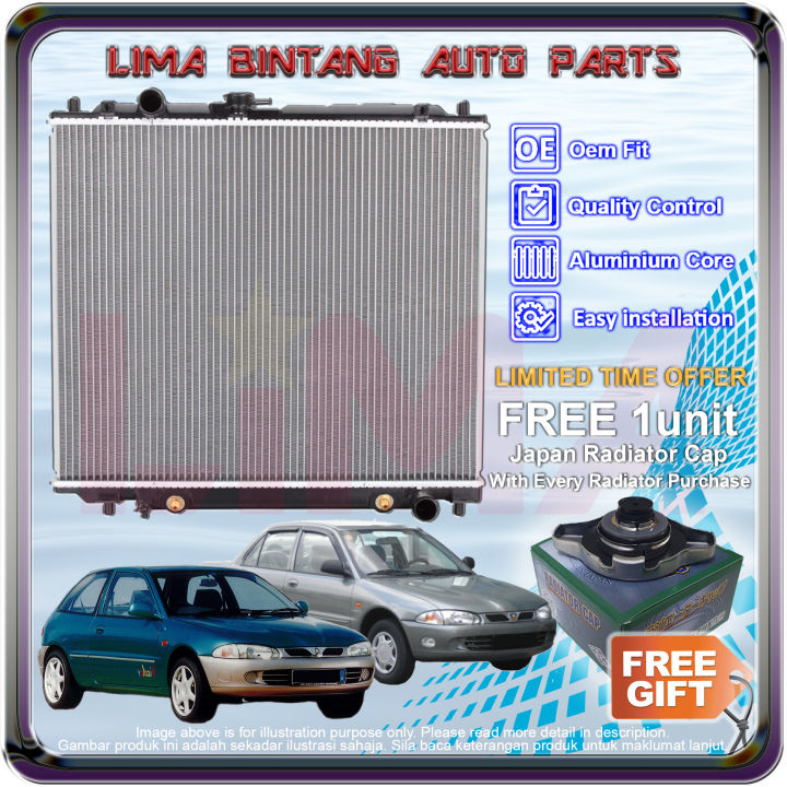 Proton Wira , Satria 1.3 1.5 , 1.6 1.8 Radiator Manual ( Single ...