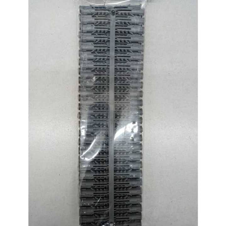 M6 (150’s) Plastic Wall Plug Anchor Expansion Bolt Pipe Column Concrete ...