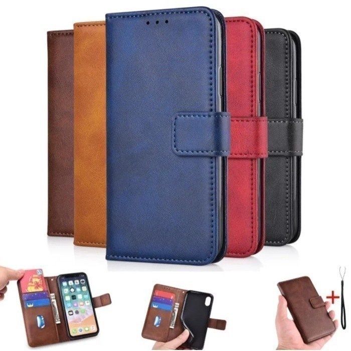BC5- FLIP LEATHER CASE WALET FOR ITEL A90 ITEL A70 ITEL A60 A60S A50 ...