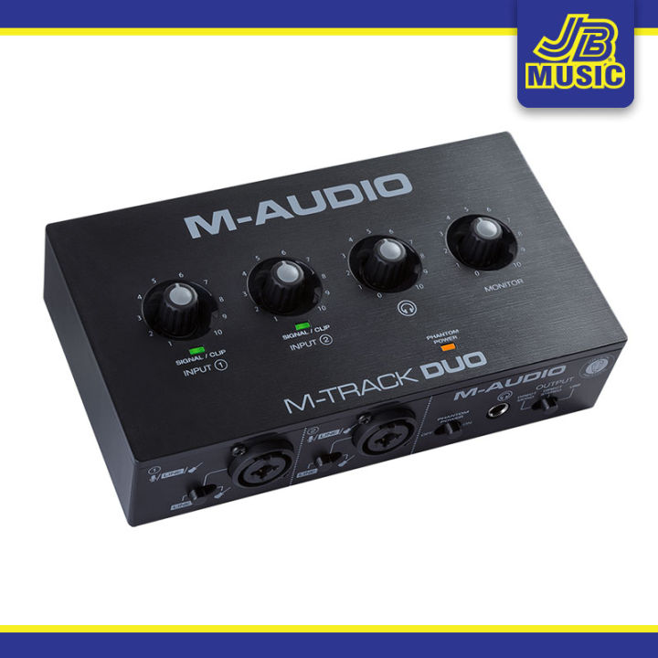M-Audio - M-Track DUO 2-channel USB Audio Interface (with 2 combo Input ...