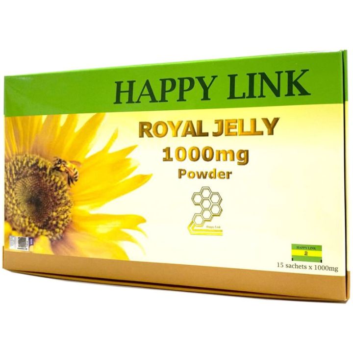 Happy Link Royal Jelly 1000mg x 15 sachets | Lazada