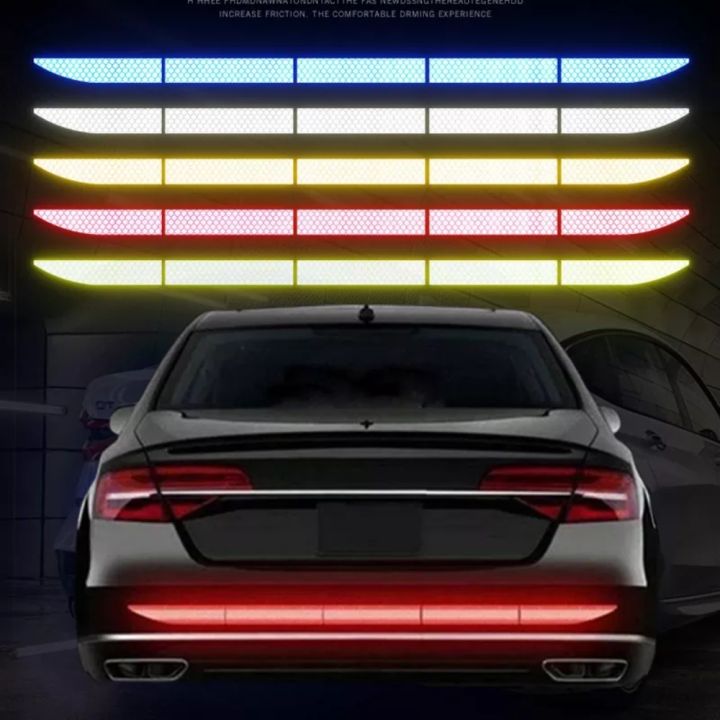 Reflective Car Sticker Tail Warning Strip Night Driving Safety ...