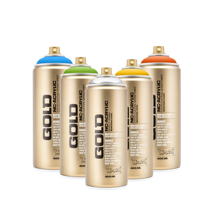 MONTANA GOLD 400ML SPRAY PAINTS - SHOCK COLORS | Lazada