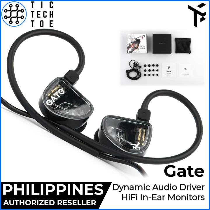 Truthear Gate 10mm Dynamic Driver Lightweight IEM Detachable Cable ...