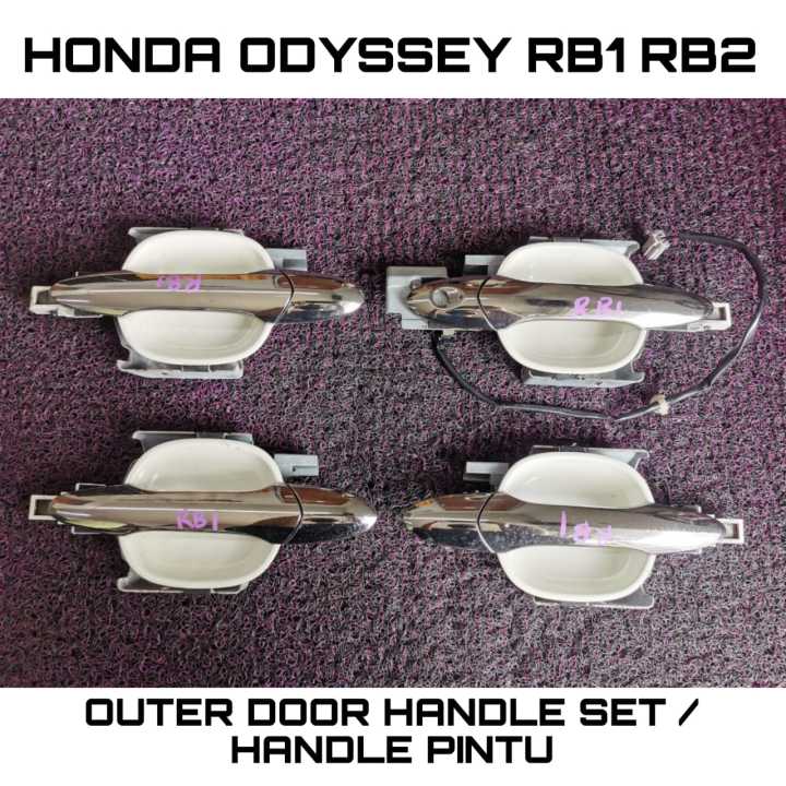 Honda Odyssey RB1 RB2 Outer Door Handle Set / Handle Pintu ( Black / White ) | Lazada