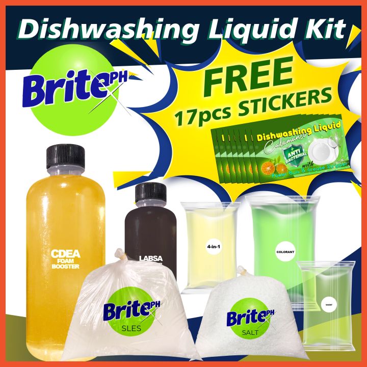 Dishwashing Liquid Kit w/ FREE Label Stickers | Lazada PH