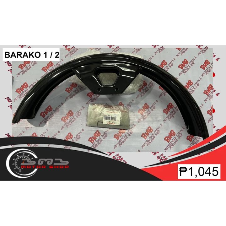 Front Fender Black Barako 1 and 2 35001-0066-QE | Lazada PH