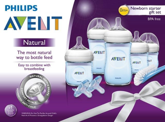 Philips Avent Newborn Starter Set-Natural 2.0 (PP,Blue) | Lazada