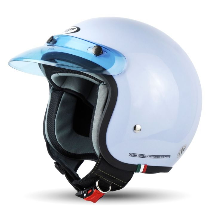 Helm Bogo Dewasa Polos Full Leher SNI Solid Terbaru | Lazada Indonesia