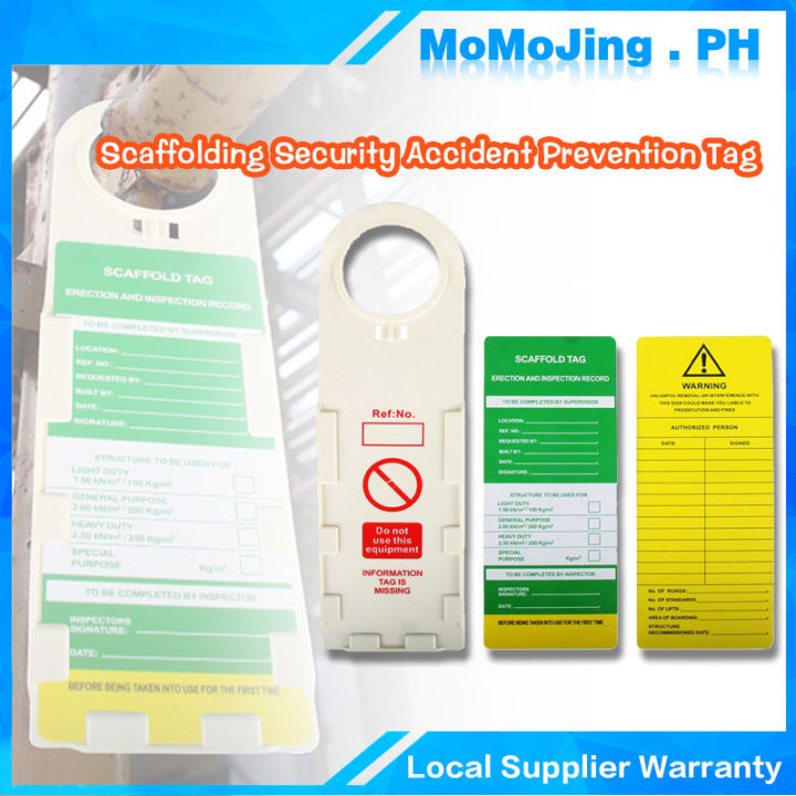 Scaffolding Security Accident Prevention Tag Fit For Construction Site ...