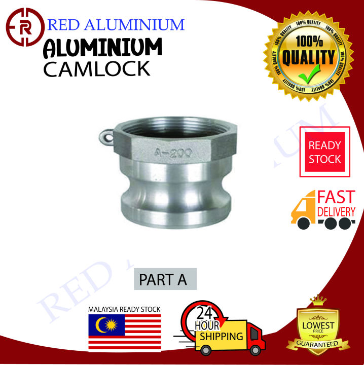 Aluminium Camlock Part A Couplings aluminum cam & groove coupling ...