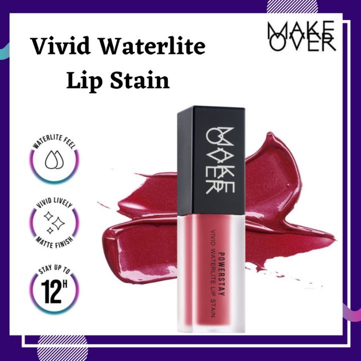 Make Over Powerstay Vivid Waterlite Lip Stain | Lazada Indonesia