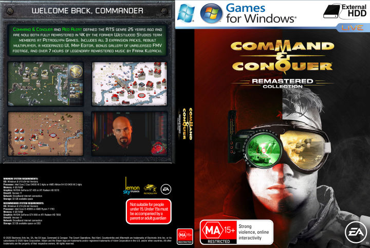 Command & Conquer Remastered Collection PC GAME Offline [Pendrive ...