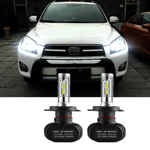 Toyota Rav4 Headlight Bulb/2001-2005 2nd Gen/600K/White/LED/Light Bulb ...