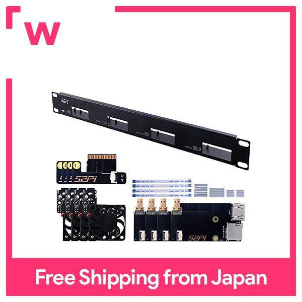GeeekPi 1U 19 Metal Rackmount Case for Raspberry Pi 4B 19'' 1U ... GeeekPi 1U 19 Metal Rackmount Case for Raspberry Pi 4B 19'' 1U ...