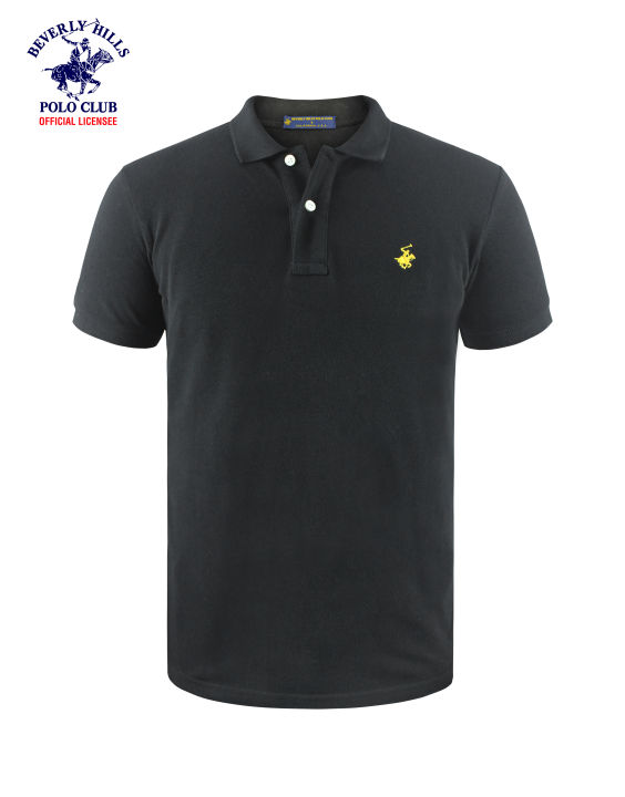 Beverly Hills Polo Club Men's Combed Cotton Big Tucked Pique Polo Shirt ...
